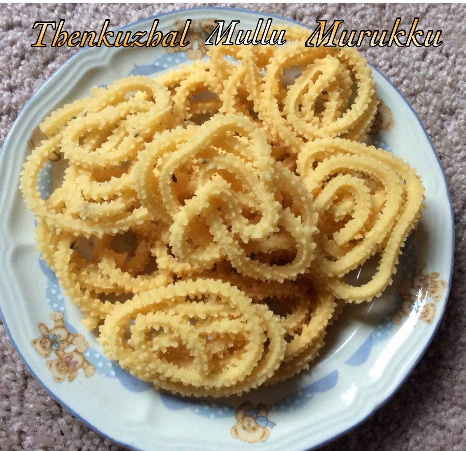 Mullu Murukku – Raagas Cuisine
